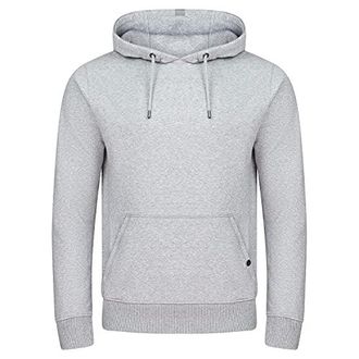 Riverso Riverso Pull &agrave; Capuche pour Homme RIVTheo &agrave; Capuche avec Poches Kangourou, Coupe Droite, Couleur Unie, Coton, Gris, Marron, Vert, Rouge, Bleu, Noir, S