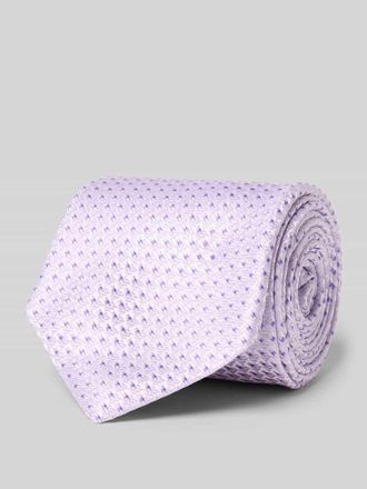 Olymp Seidenkrawatte im Allover-Look (7,5 cm)