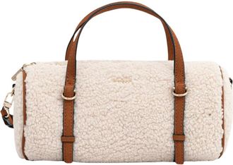 Guess Taylor Mini Barrel Satchel - Femme - Sacs - Beige - Taille: ONE Size