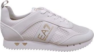 Emporio Armani Emporio Armani Baskets Homme 7X000334AF18610 8033995876628 - 42, Blanc or, 44 2/3 EU