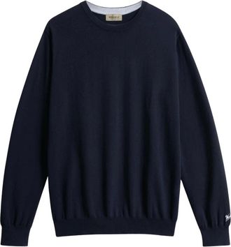 Woolrich Homme, Pulls, Bleu, Taille: L Pull Ras du Cou