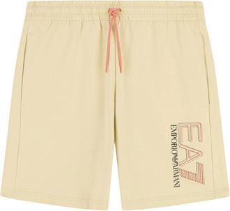 Emporio Armani Emporio Armani Ea7, Homme, Shorts, Beige, Taille: XL Sweat Shorts