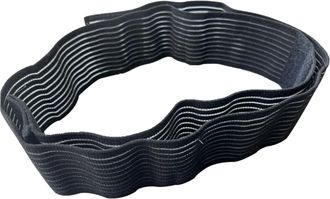 Baoblaze Brustkompressionsband Bruststabilisatorband für Frauen Atmungsaktiver elastischer Brustgurt zum Laufen Reiten, Schwarz