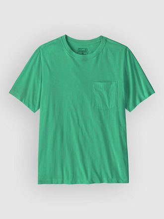 Patagonia Daily Pocket T-Shirt vert