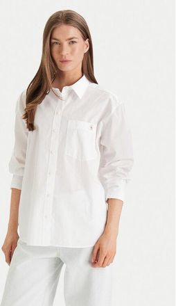 Calvin Klein Jeans Hemd LV047F147G Wei&szlig; Relaxed Fit