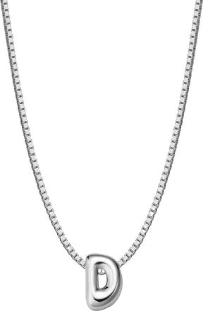 Glanzst&uuml;cke M&uuml;nchen Halskette - Sterling Silber Halskette Buchstabe D - Gr. unisize - in Silber - f&uuml;r Damen