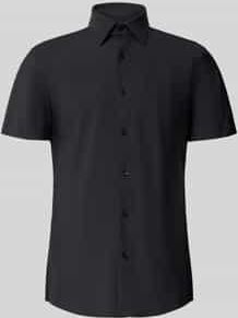 HUGO BOSS Slim Fit Businesshemd mit kurzem Arm Modell P-HANK-K-SH-262