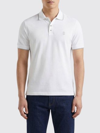 Brunello Cucinelli Polo BRUNELLO CUCINELLI Homme couleur Lait