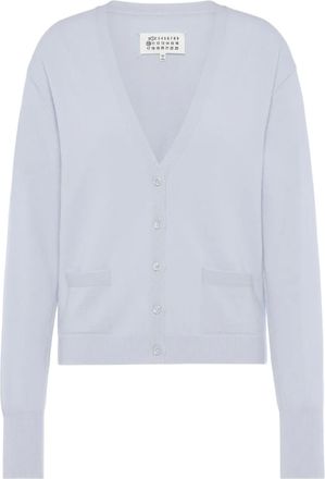 Maison Margiela Klassischer Cardigan - Blau