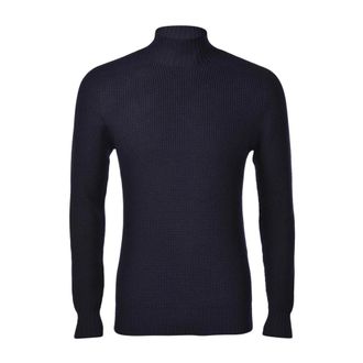 Gran Sasso Rollkragenpullover - - Knitwear - Herren - Blau - 4XL