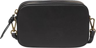 Marc O'Polo Leder Umh&auml;ngetasche Liana Crossbody Bag Black schwarz