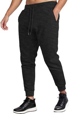 Generic Pantalon de jogging pour homme - Pantalon d&eacute;contract&eacute; pour homme pour un confort et un style quotidiens - Coupe ajust&eacute;e avec tissu pour les sorties d&eacute;