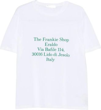 Frankie Shop Femme, Tops, Blanc, Taille: 38 FR T-shirt Eraldo
