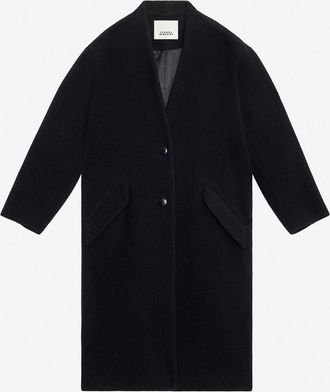 Isabel Marant Manteau Florane - Femme - Noir - Taille 34 - Isabel Marant