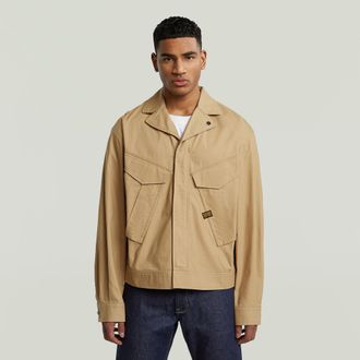 G-Star Rovic Trucker Jacke - Beige - Herren