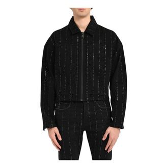 Purple Homme, Vestes, Noir, Taille: M Veste en jean