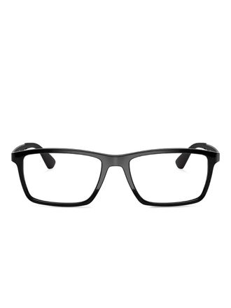 Ray-Ban Brille mit eckigem Gestell - Schwarz