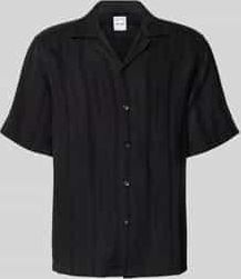 Only & Sons Regular Fit Freizeithemd mit Leinen-Anteil Modell ROBERT