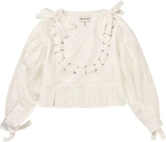 Munthe Damen, Blusen & Hemden, Weiß, XSGröße