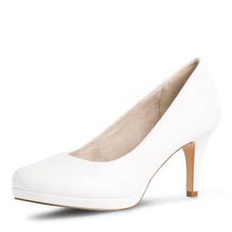 Tamaris Damen, Pumps, White Matt 1 22444 20 140, 40 EU