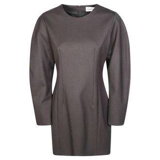 P.A.R.O.S.H. Sallia Bi Stretch Kleid - - Dresses - Damen - Braun - XS