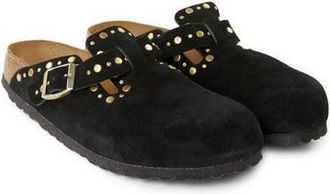 Birkenstock Mules Boston en cuir de vache