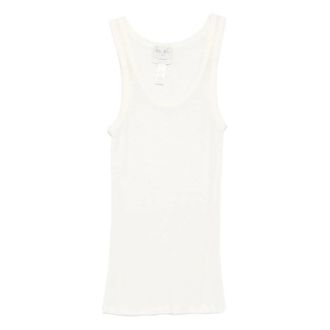 Forte_Forte &Auml;rmellose Oberteile - - Tops - Damen - Beige - M