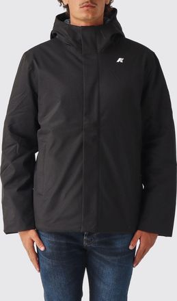 K-Way Kurzer wasserdichter Parka mit Kapuze und PrimaLoft-Wattierung