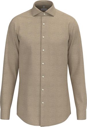 Seidensticker Herren Hemd, Braun, Kragenweite: 43