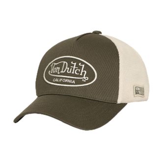 Von Dutch Einstellbare Trucker-Cap f&uuml;r Damen & Herren, LOF, mit Strapback verstellbar, One size