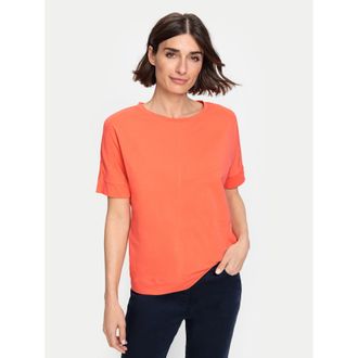 Olsen T-Shirt 11104490 Orange Regular Fit