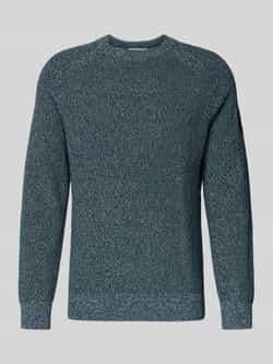 Tom Tailor Denim Regular Fit Strickpullover aus reiner Baumwolle