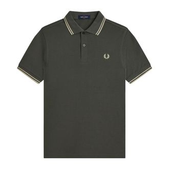 Fred Perry M3600 Polo - - Tops - Herren - Gr&uuml;n - L