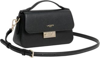 Lacoste Femme, Sacs, Gris, Taille: ONE Size Sac bandouli&egrave;re Champs &Eacute;lys&eacute;es