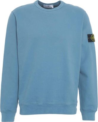 Stone Island Homme, Sweatshirts et sweats à capuche, Bleu, Taille: 3XL SweaT-shirt Classique Blu Aw25