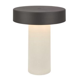 Briloner LED Tischlampe kabellos IP44 mit Touch, dimmbar, warmwei&szlig;es Licht, Akku Tischleuchte, Nachttischlampe, Leselampe, LED Lampe, Outdoor, Touchlampe, 16 x