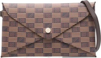 Moreau Geometric-pattern Clutch Bag