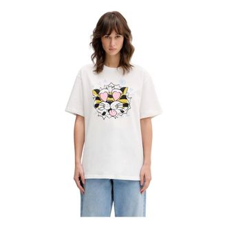 Kenzo T-shirt ample Tigre Sauvage - Femme - Tops - Blanc - Taille: 36 FR
