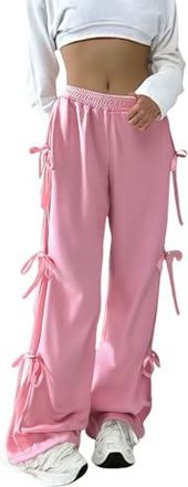 Generic Jogging Femme Pantalon Large Printemps Longueur Pants Loisirs Confortable Classique Streetwear Chic Elegant D&eacute;tente Tenue D&eacute;contract&eacute;s Casual Taille E