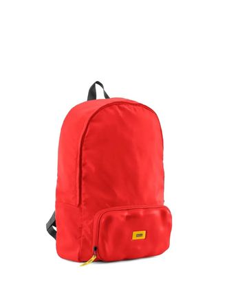 Crash Baggage Rucksack mit gesteppten Taschen - Rot