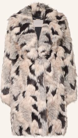 Rich & Royal Kunstfell-Mantel beige