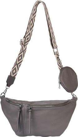 styleBREAKER Umh&auml;ngetasche Halbmond Crossbody Bag Set 3-Teilig