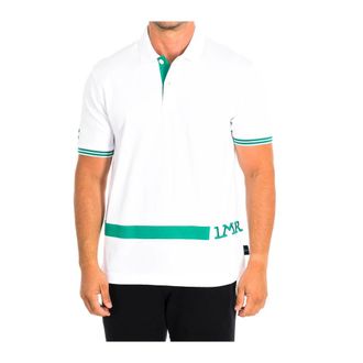 La Martina Kurz&auml;rmeliges Poloshirt - - Tops - Herren - Wei&szlig; - L