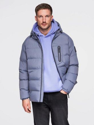 Ombre Winterjacke Gesteppte, w&auml;rmende Herrenjacke mit Raglan&auml;rmeln