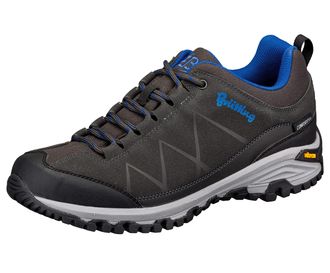 Brütting Kansas Unisex Cross-Laufschuh, anthrazit/blau, 40 EU