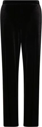 Blanca Vita Femme, Pantalons, Noir, Taille: 38 FR Pantalon de velours taille haute
