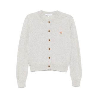 Maison Kitsun&eacute; Logo-patch Cardigan