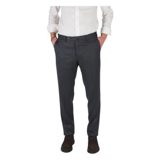 Pantaloni Torino Dunkelgraue Herrenhose Slim Fit - - Trousers - Herren - Grau - 3XL