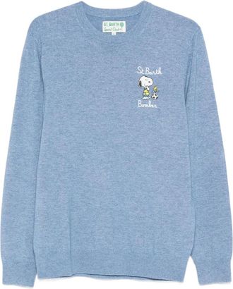MC2 Saint Barth Homme, Pulls, Bleu, Taille: M Pull Snoopy Football 33