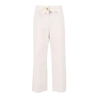 Max Mara Pantalone Lungo Argento - - Jeans - Damen - Wei&szlig; - XS
